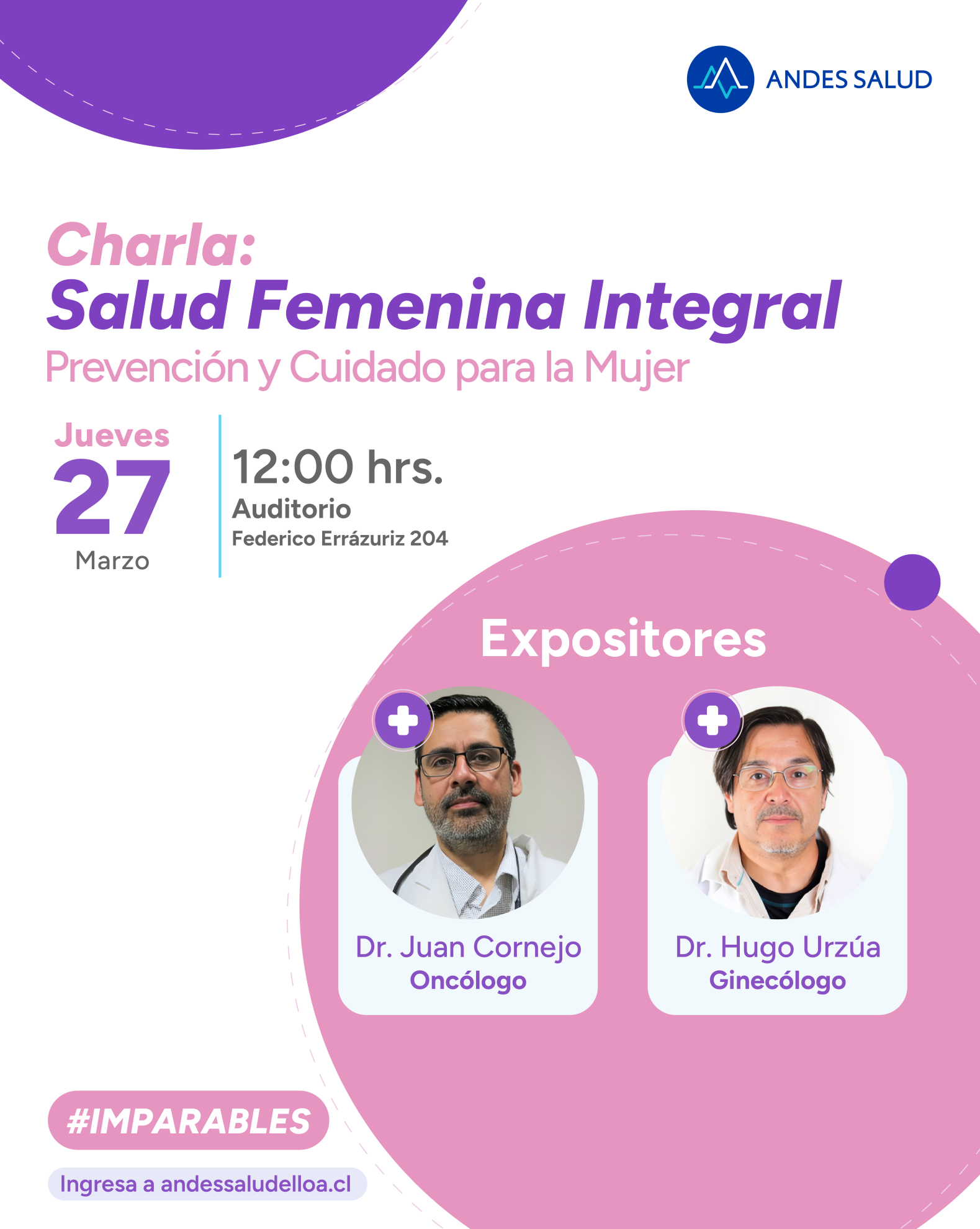 “Charla Integral de Salud Femenina” en Andes Salud El Loa: Un Espacio de Prevención y Conciencia ...